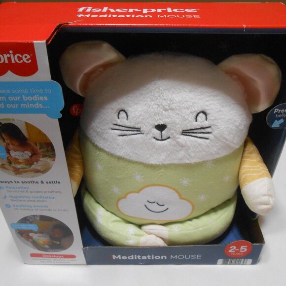 Fisher-Price | Toys | New Fisherprice Unisex Meditation Mouse Plush ...
